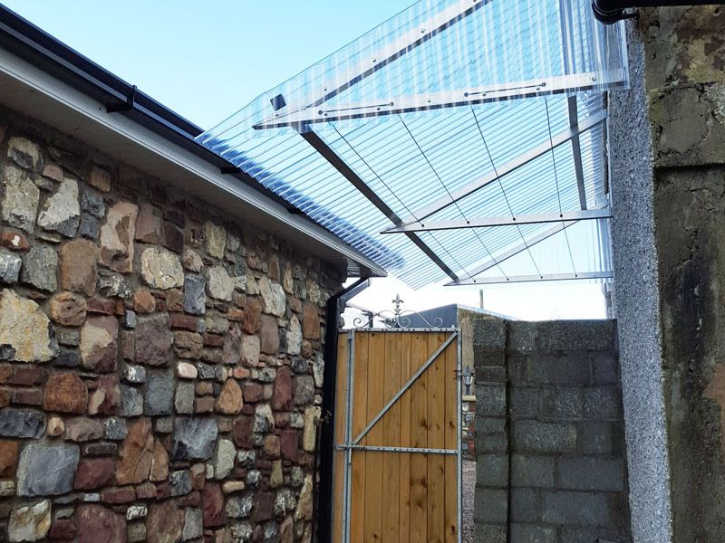 Photo Gallery of our Covered Clothesline Canopy