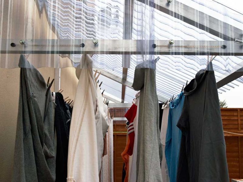 Photo Gallery of our Covered Clothesline Canopy