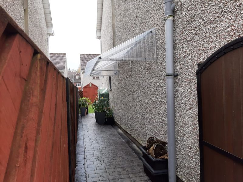 Photo Gallery of our Covered Clothesline Canopy