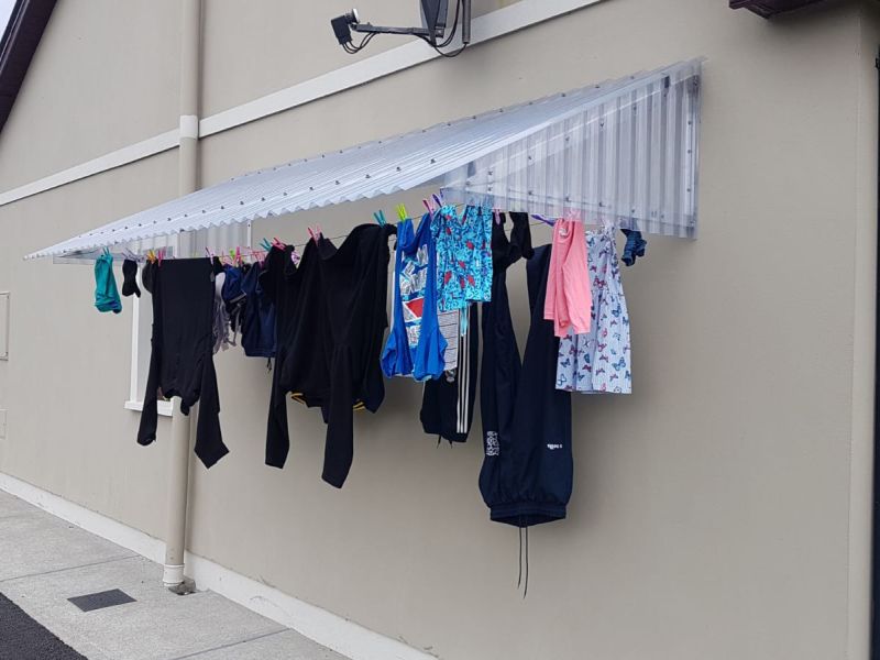 Photo Gallery of our Covered Clothesline Canopy